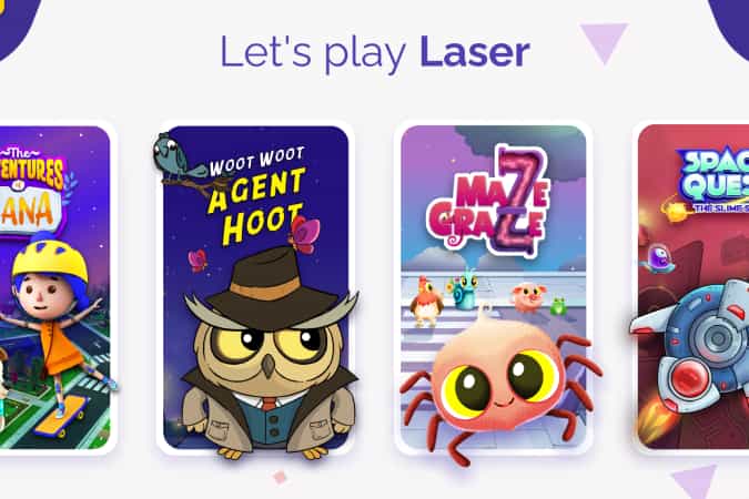 Tacto Laser | Interactive Laser Light Toy | PlayShifu