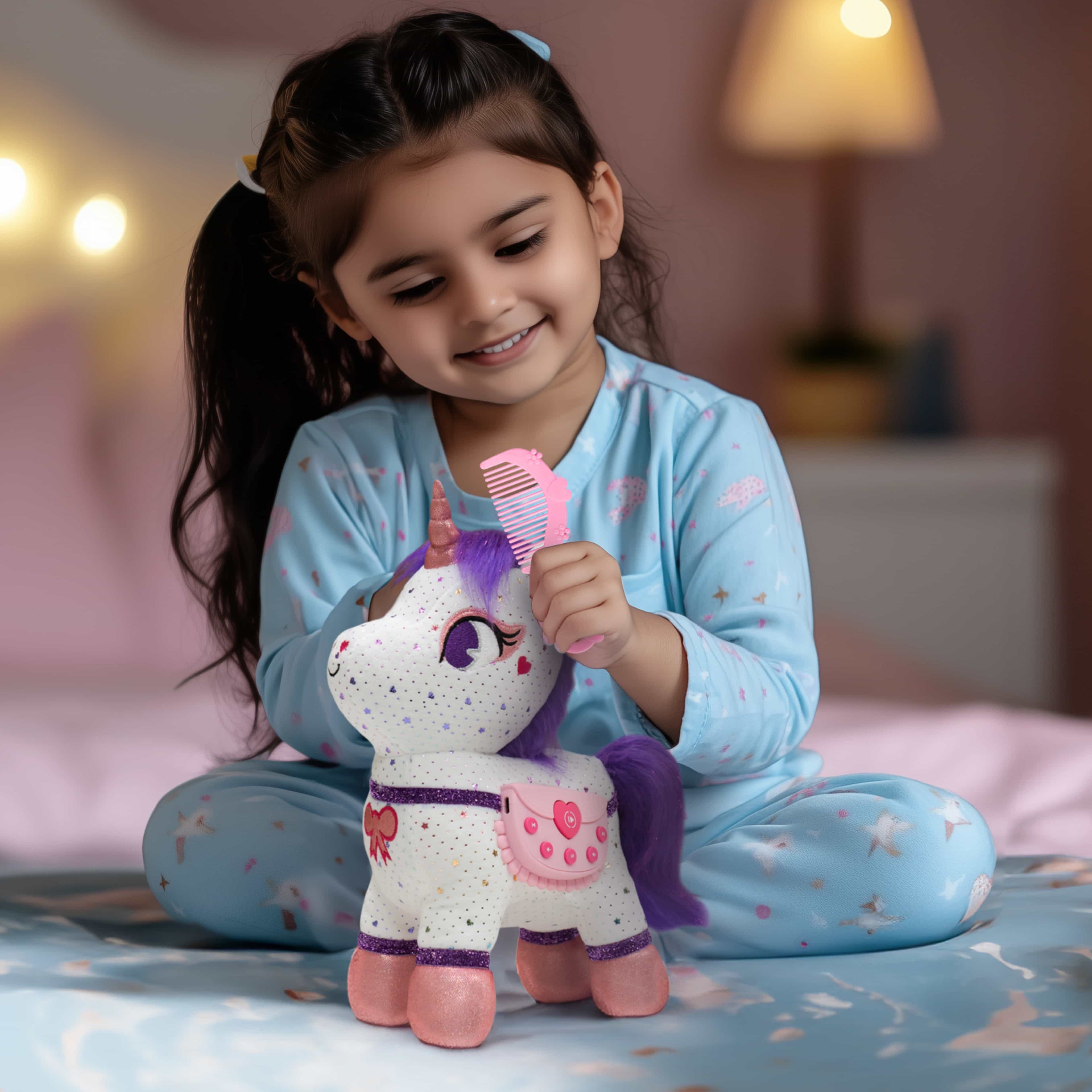 Lovabies ZeeZee | Storytelling Unicorn Toy | PlayShifu