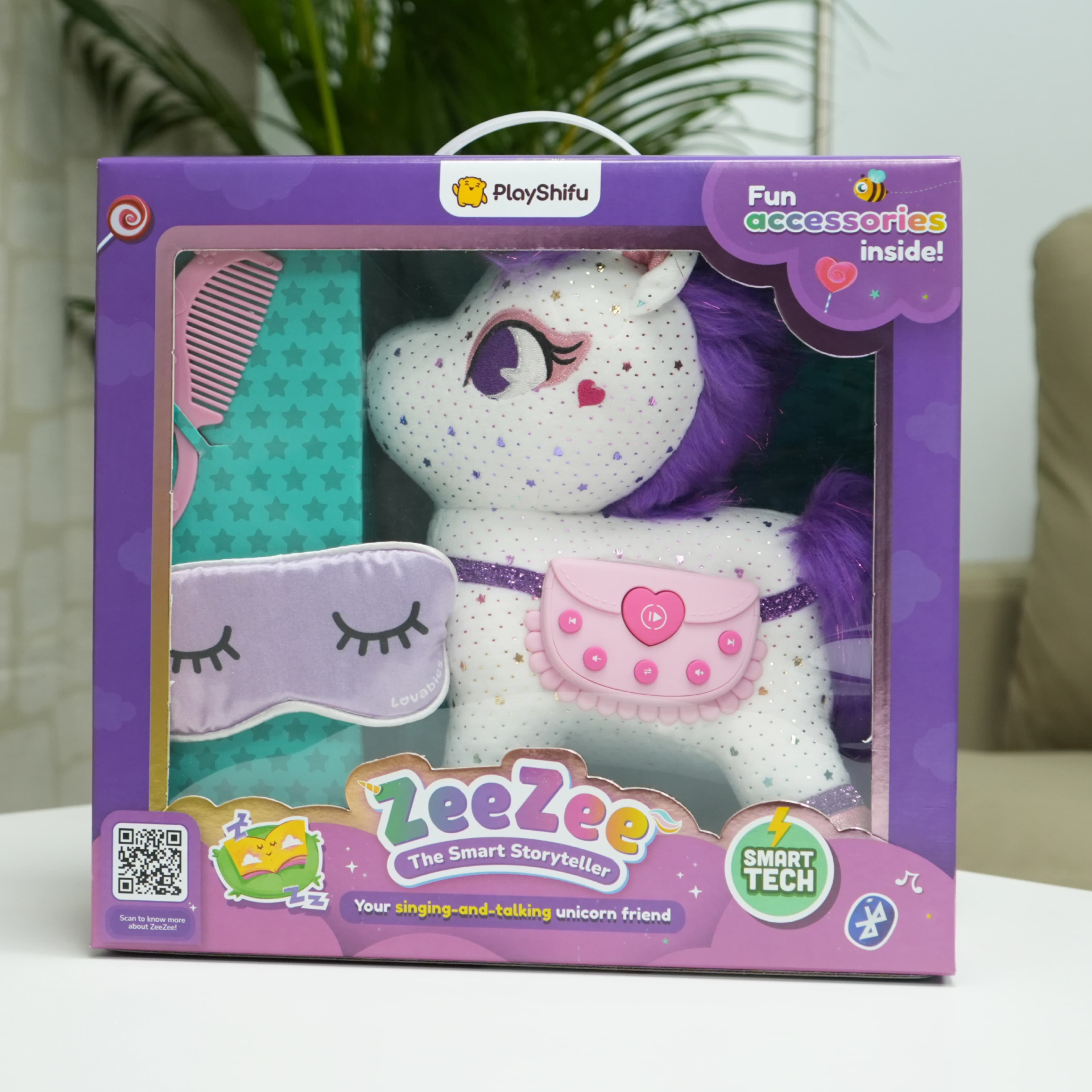 Lovabies ZeeZee | Storytelling Unicorn Toy | PlayShifu
